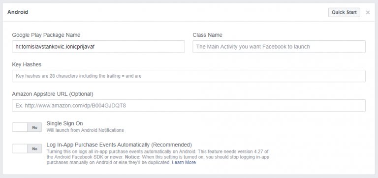 Ionic 3 - Facebook prijava - Tomislav Stanković