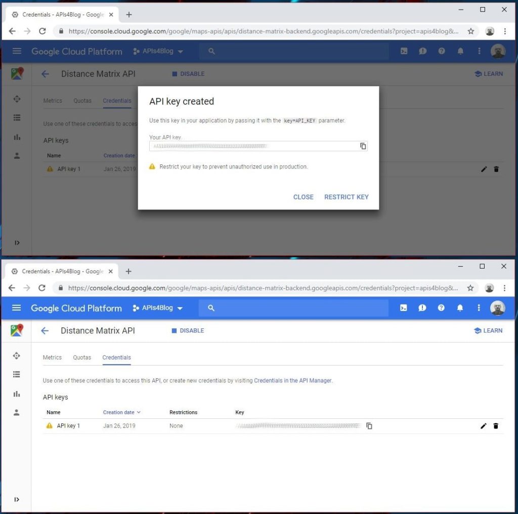Google Distance Matrix API - prikaz informacija o udaljenosti i vremenu ...