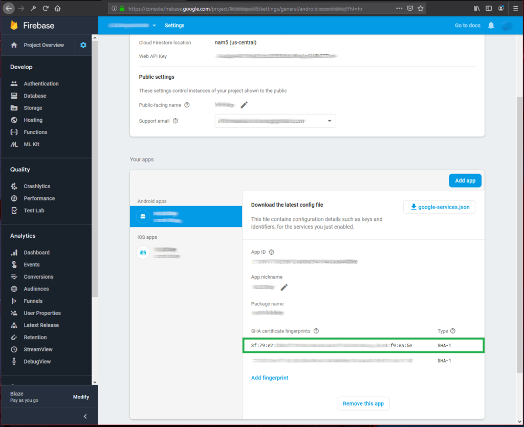 Ionic & Google Firebase login/prijava - Error Code 10 - Tomislav Stanković