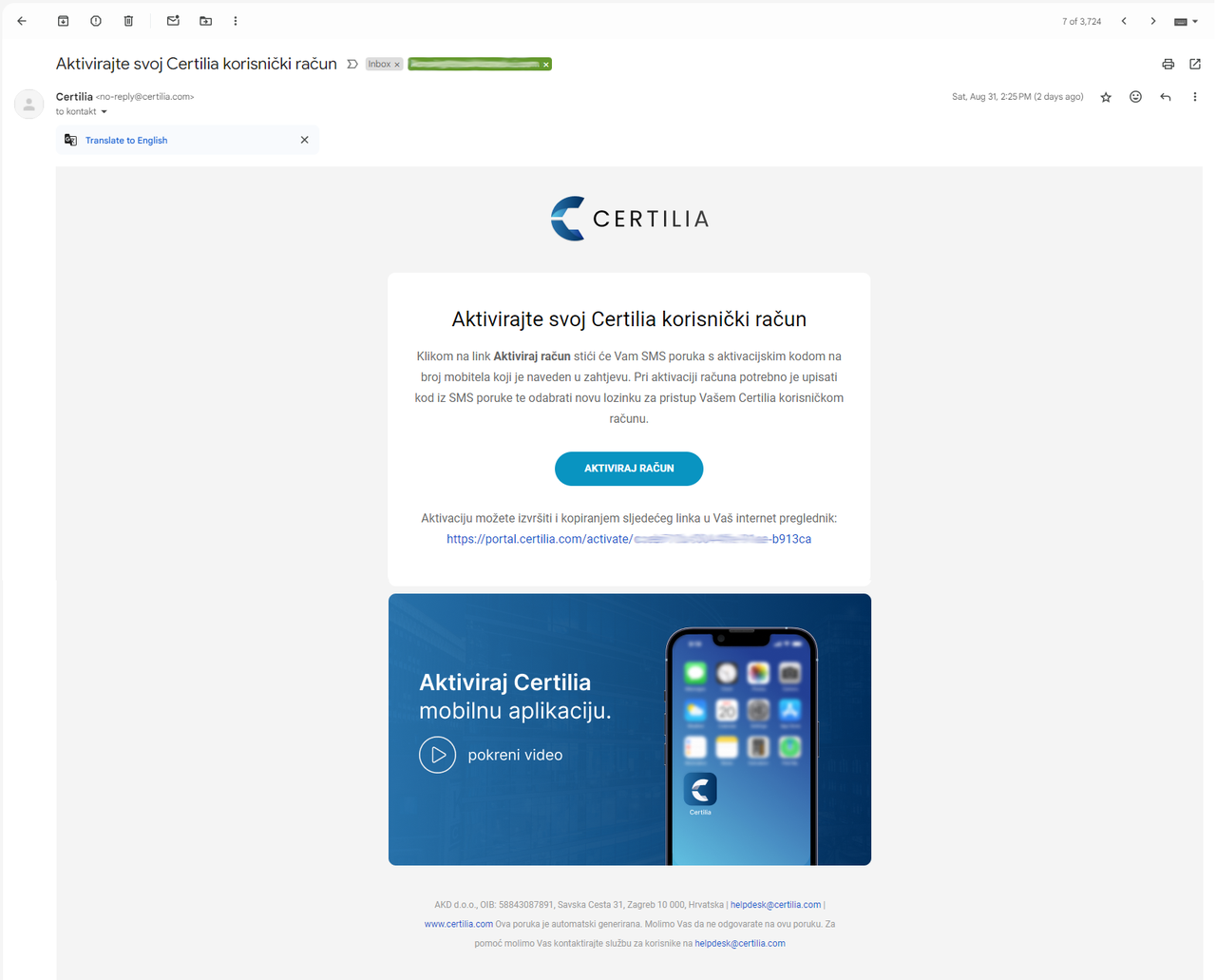 Aktivacija eOsobne iskaznice i Certilia mobileID aplikacije - Tomislav ...