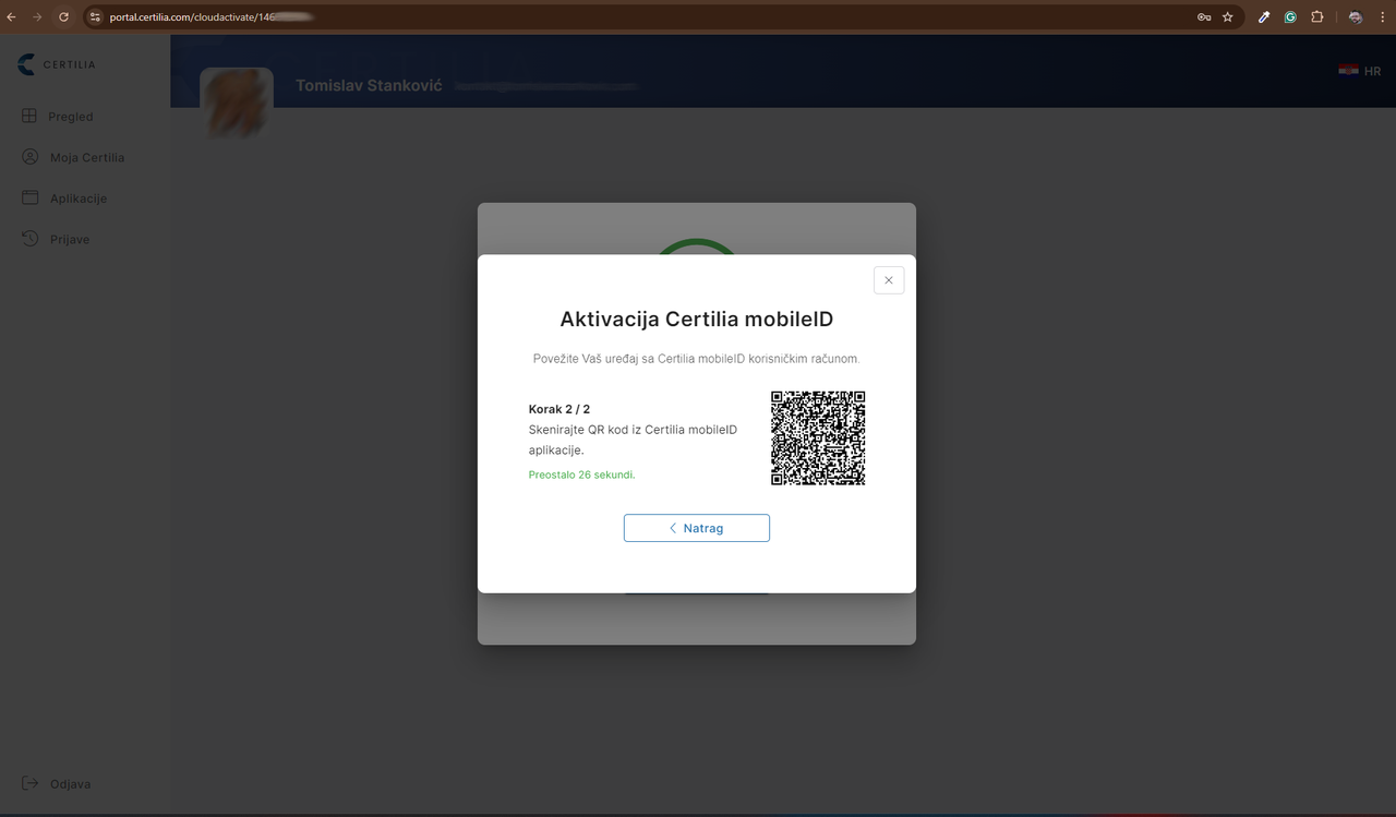 Aktivacija eOsobne iskaznice i Certilia mobileID aplikacije - Tomislav ...