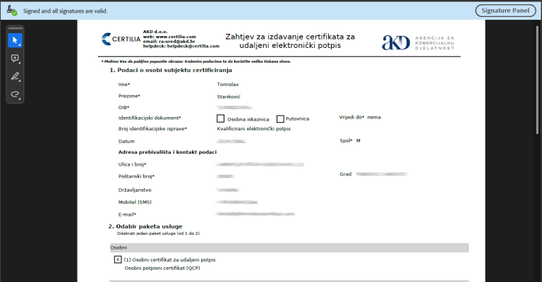 Aktivacija eOsobne iskaznice i Certilia mobileID aplikacije - Tomislav ...